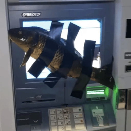 Fish on ATM
